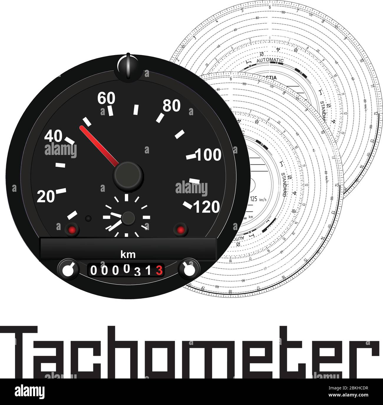 Tachometer disc hi-res stock photography and images - Alamy