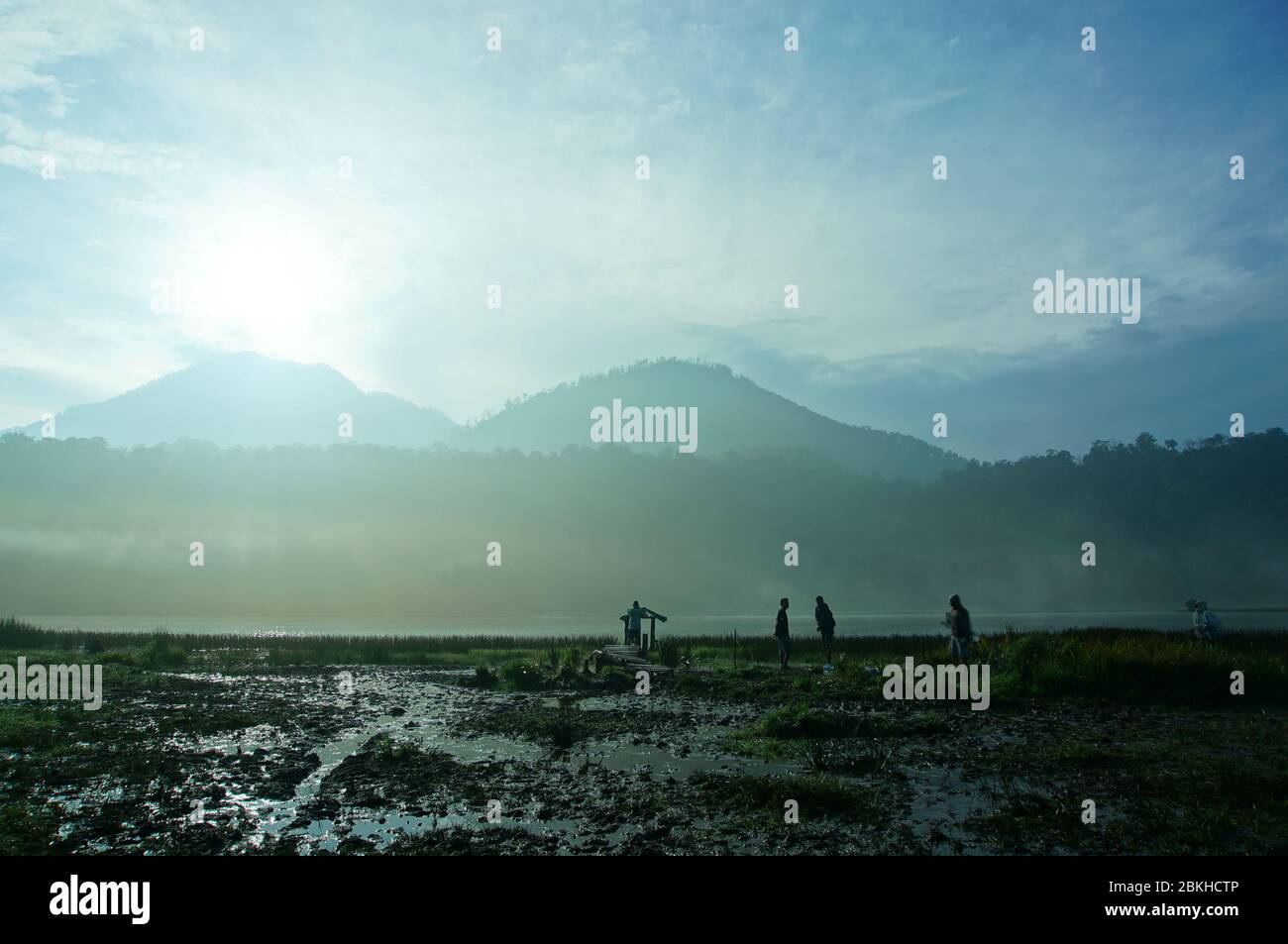 Lake Taman Hidup on the slopes of Mount Argopuro has natural beauty ...