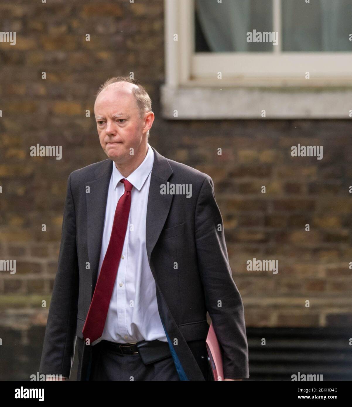 Chris Whitty, Chief Medical Officer, arrives at 10 Downing Street ...