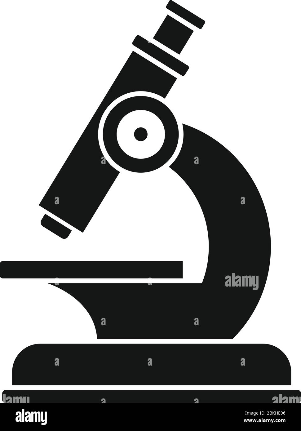 Diabetes microscope icon. Simple illustration of diabetes microscope ...