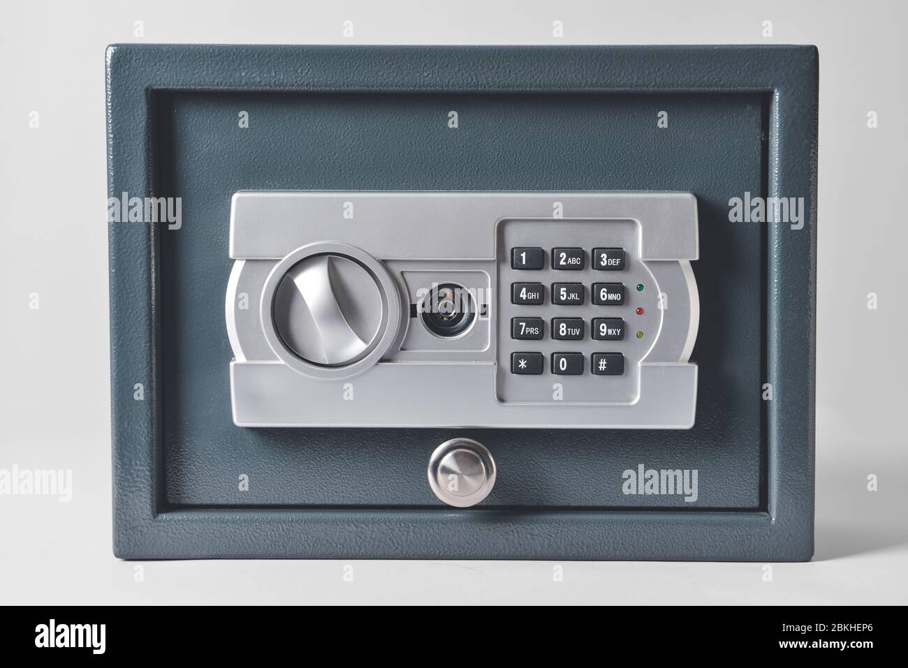 Modern safe on light background Stock Photo - Alamy
