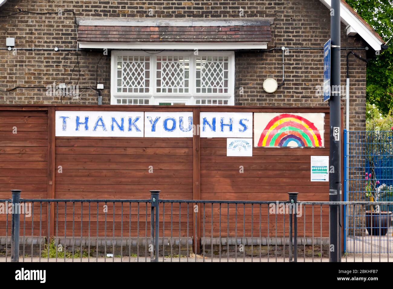 "Thank You NHS" Sign from everyone at St Mary's CE Primary School ...