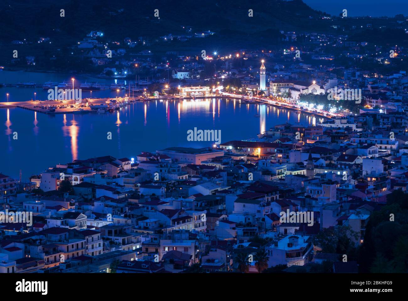 Zante town view hi-res stock photography and images - Alamy
