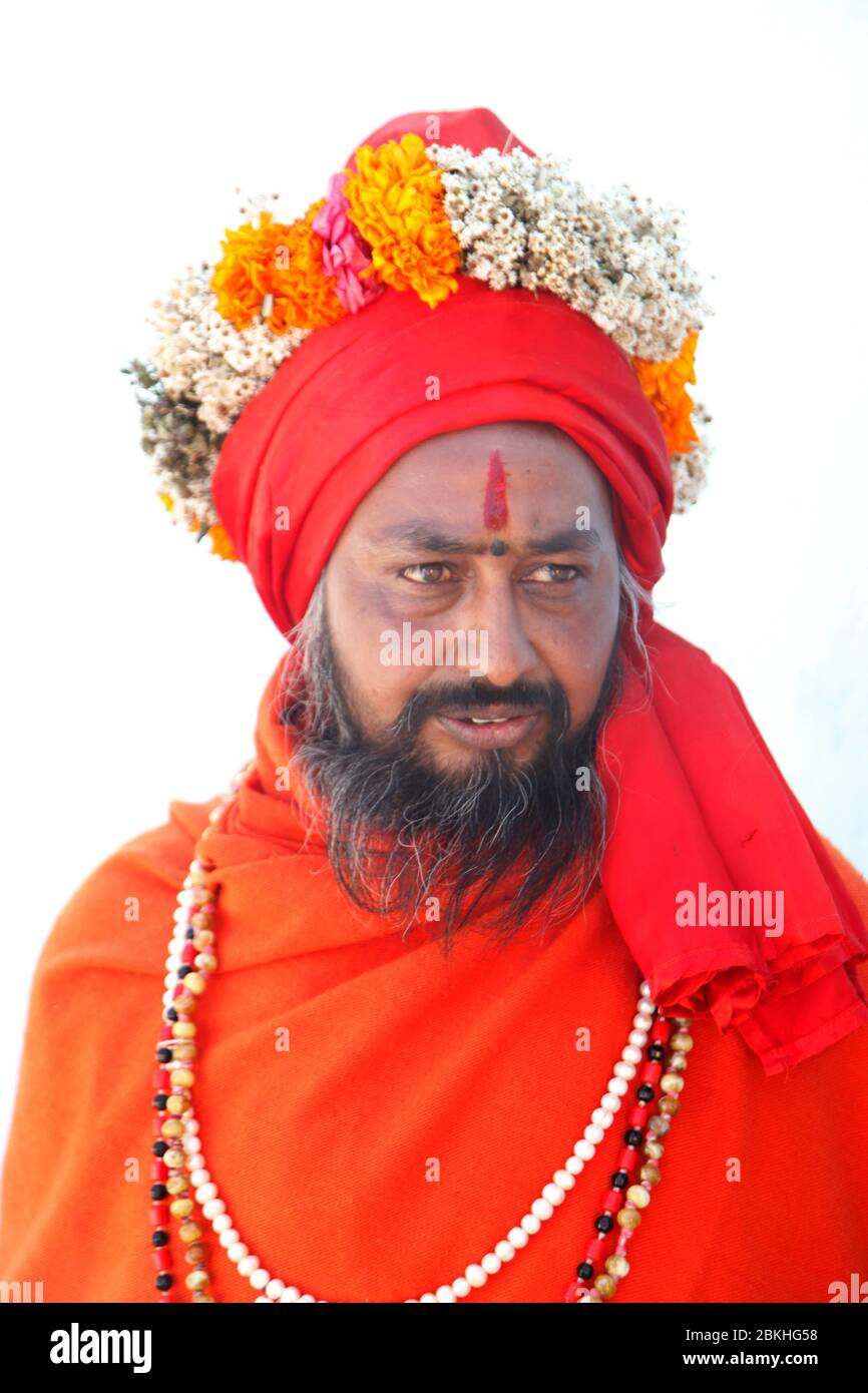 Swami hindu baba rishikesh india hi-res stock photography and images ...