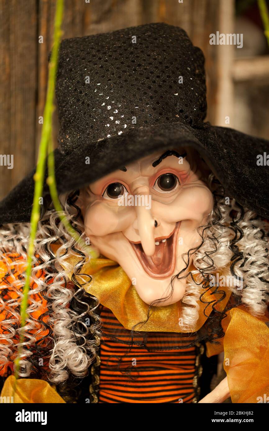 Happy witch hi-res stock photography and images - Alamy