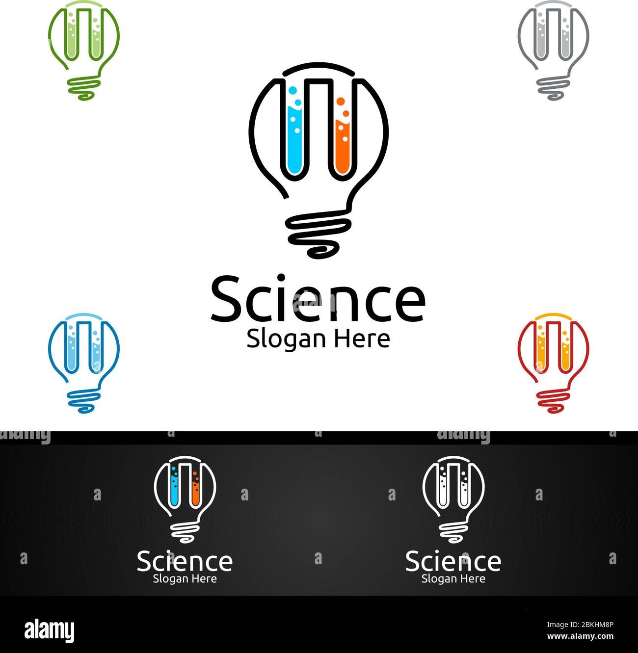 Idea Science and Research Lab Logo for Microbiology, Biotechnology ...