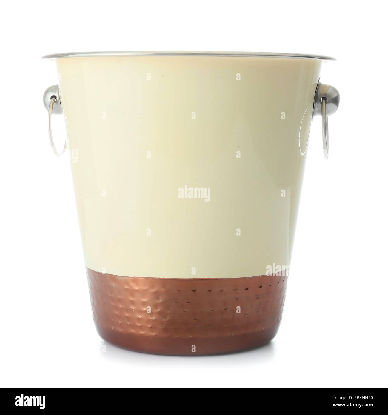 Empty bottle ice bucket Cut Out Stock Images & Pictures - Alamy