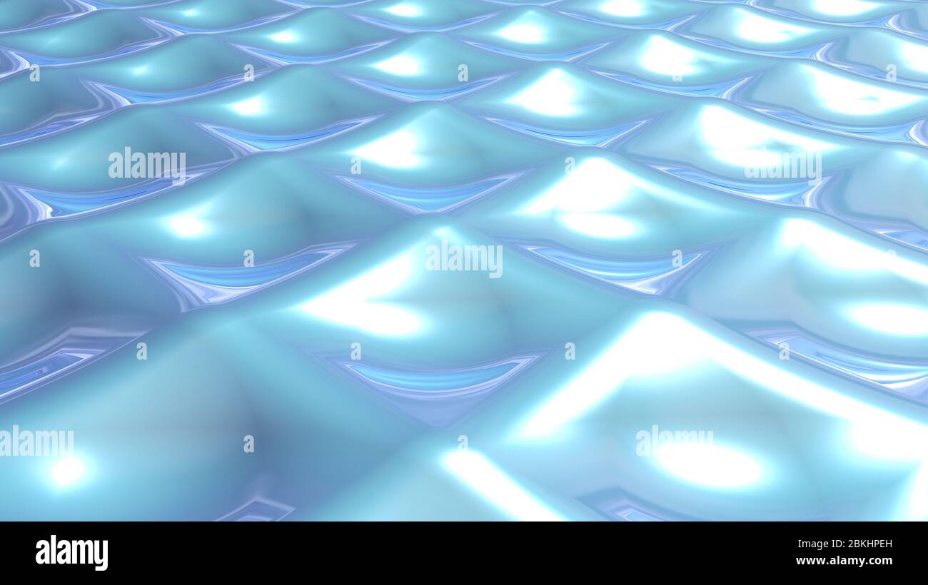 Abstract wavy background 3D Illustration Stock Photo - Alamy
