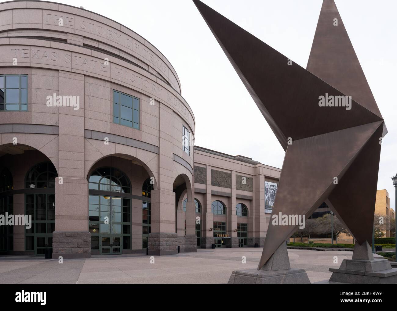 Texas state history museum in Austin, Texas Stock Photo - Alamy