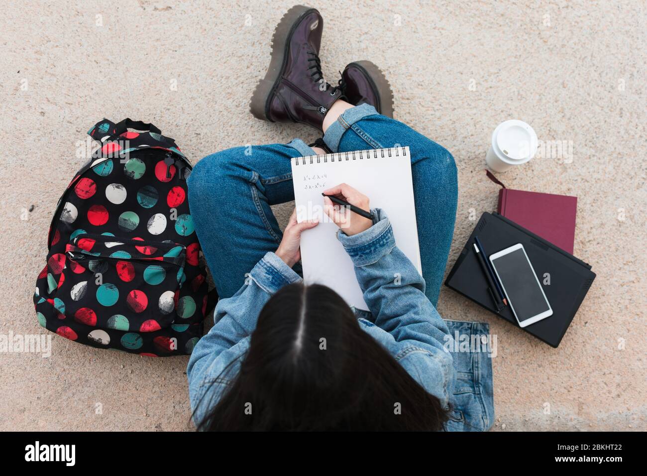 Overhead view college campus hi-res stock photography and images - Alamy