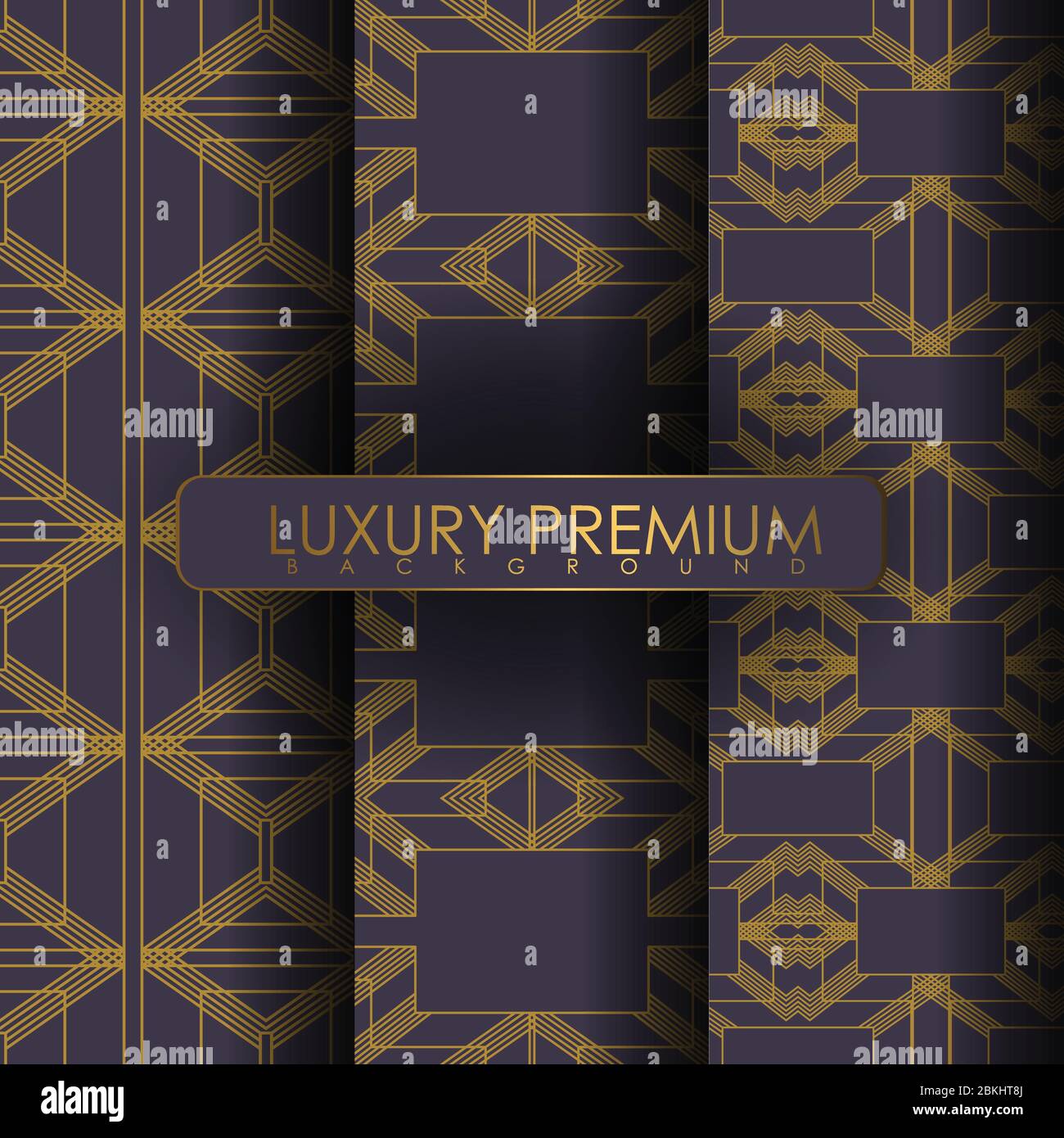 Set of Ornament Seamless Pattern. Collection of Line Art Texture for ...