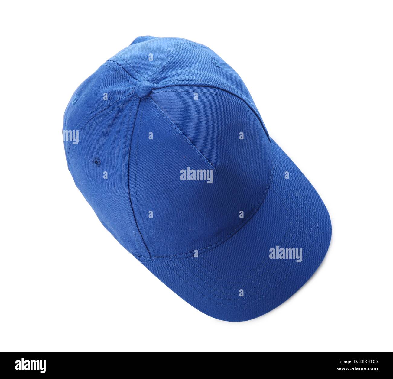 Blank cap on white background Stock Photo - Alamy