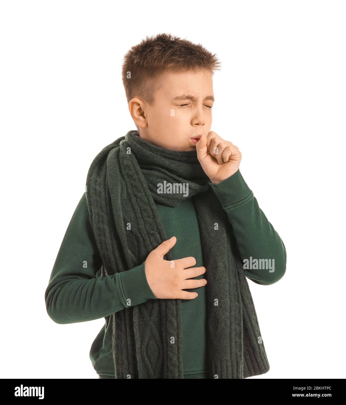 Coughing children hi-res stock photography and images - Alamy