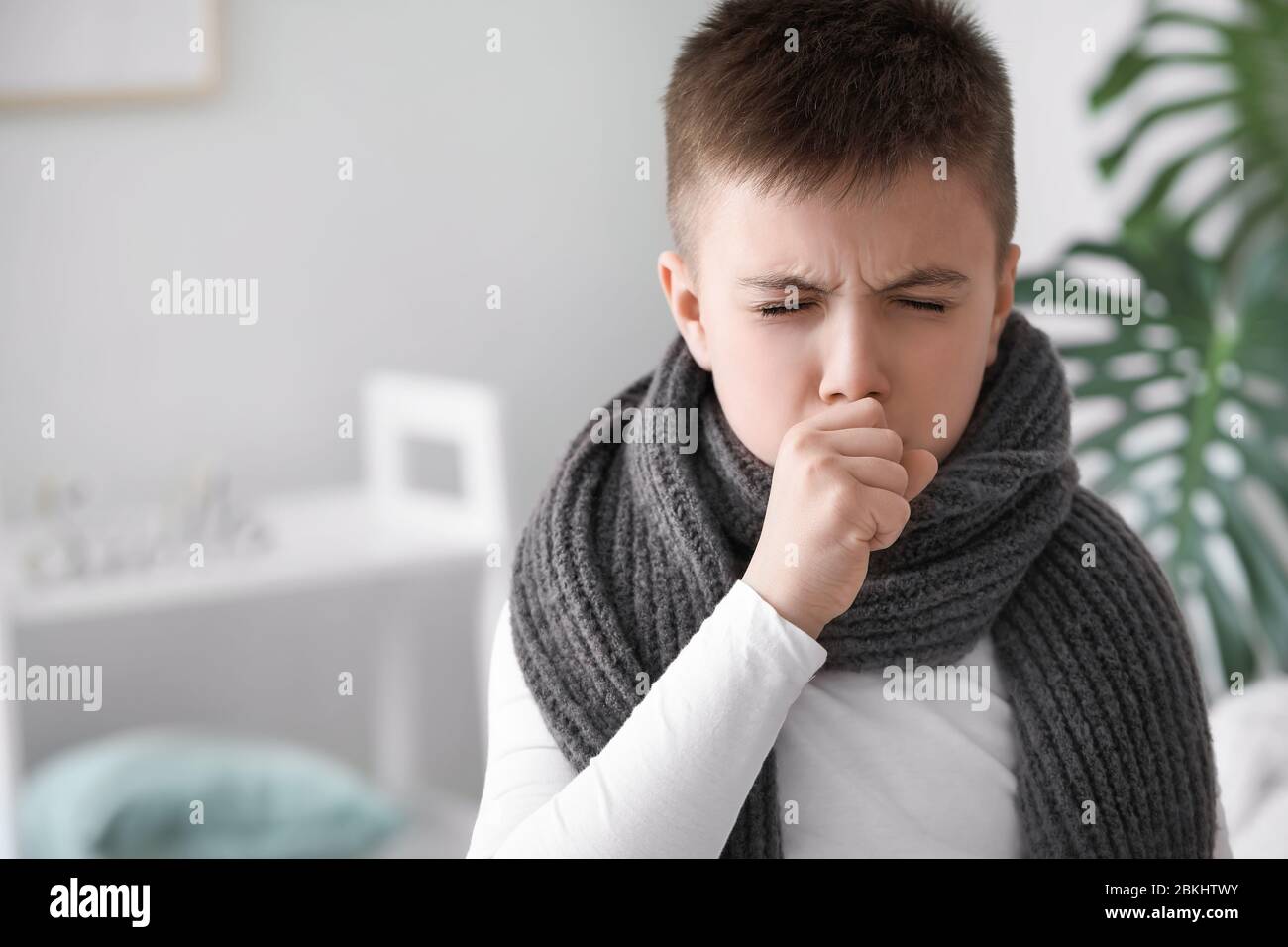 Coughing Children High Resolution Stock Photography and Images - Alamy