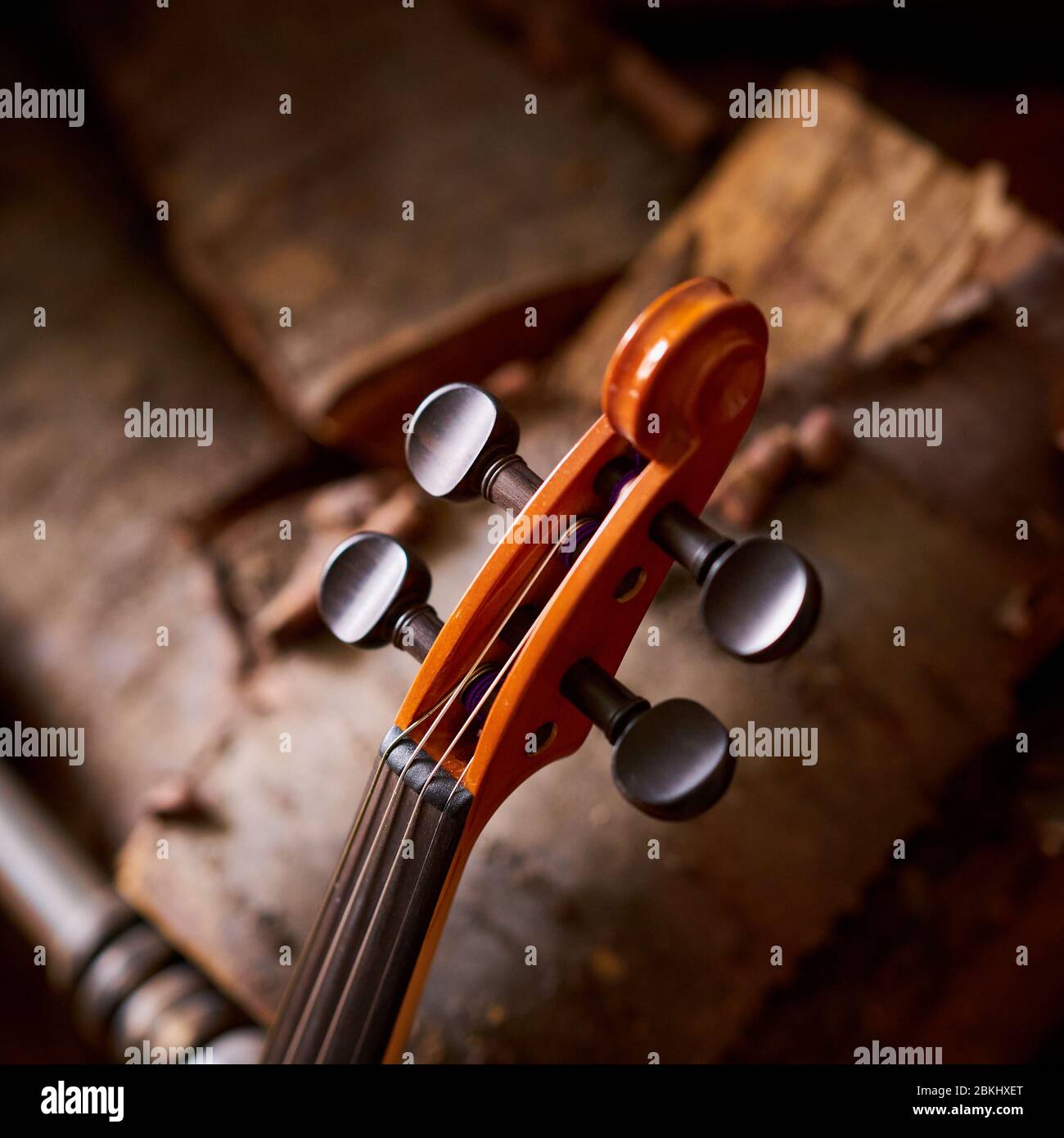 AN OLD CLASSIC VIOLIN Stock Photo - Alamy