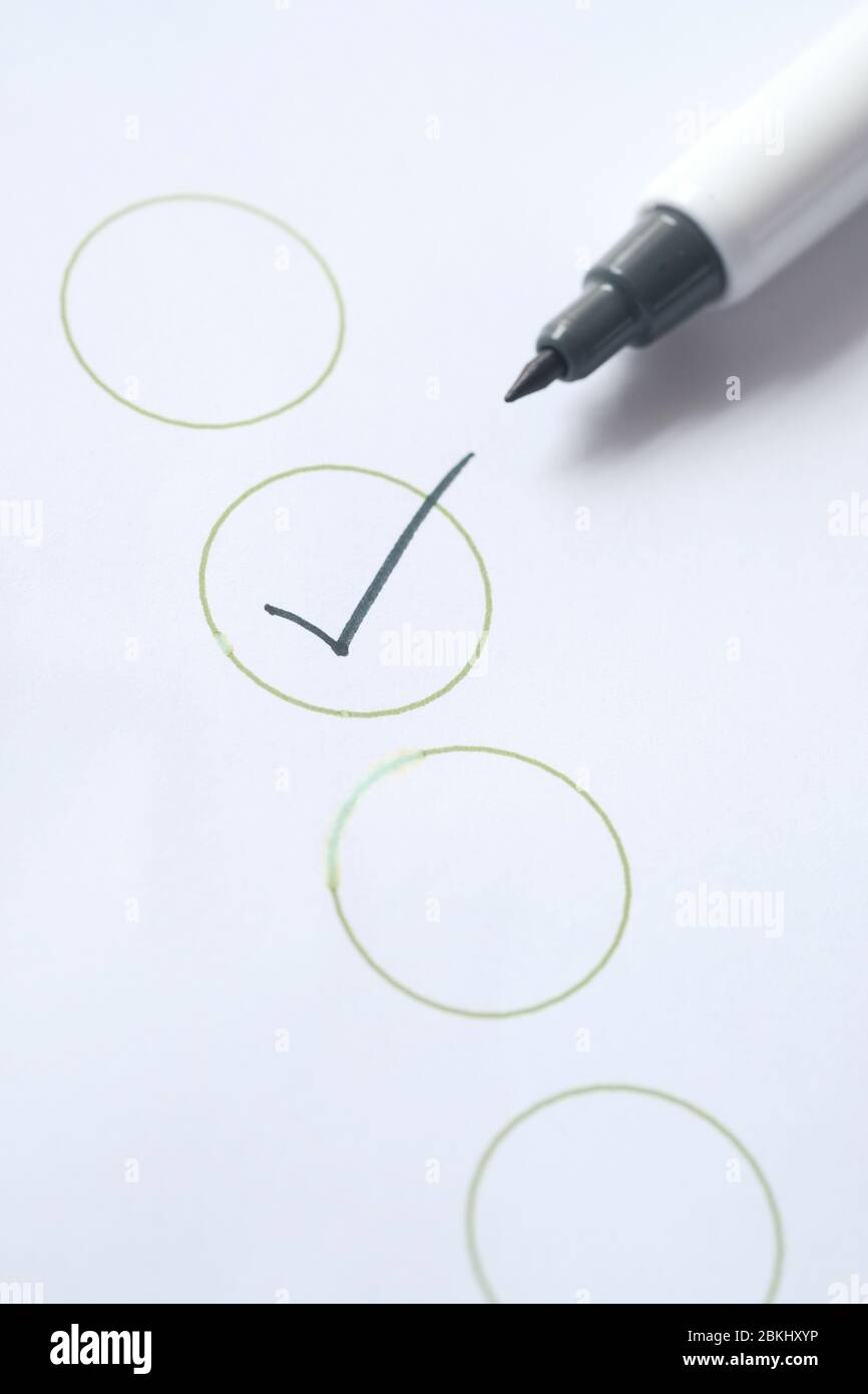 Signs questionnaire hi-res stock photography and images - Alamy