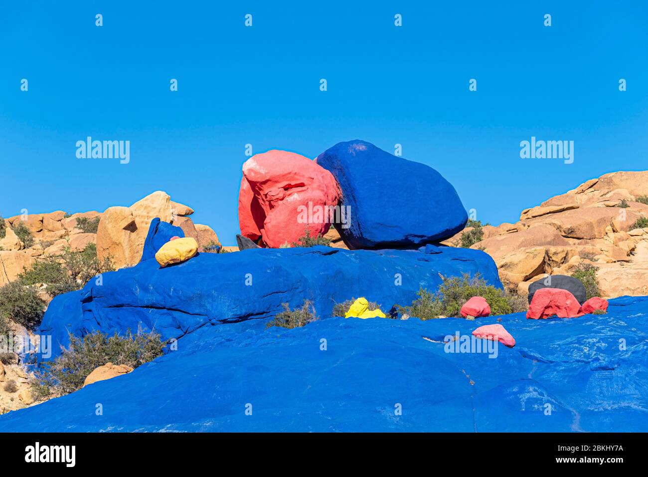 Painted rocks tafraoute morocco hi-res stock photography and images - Alamy