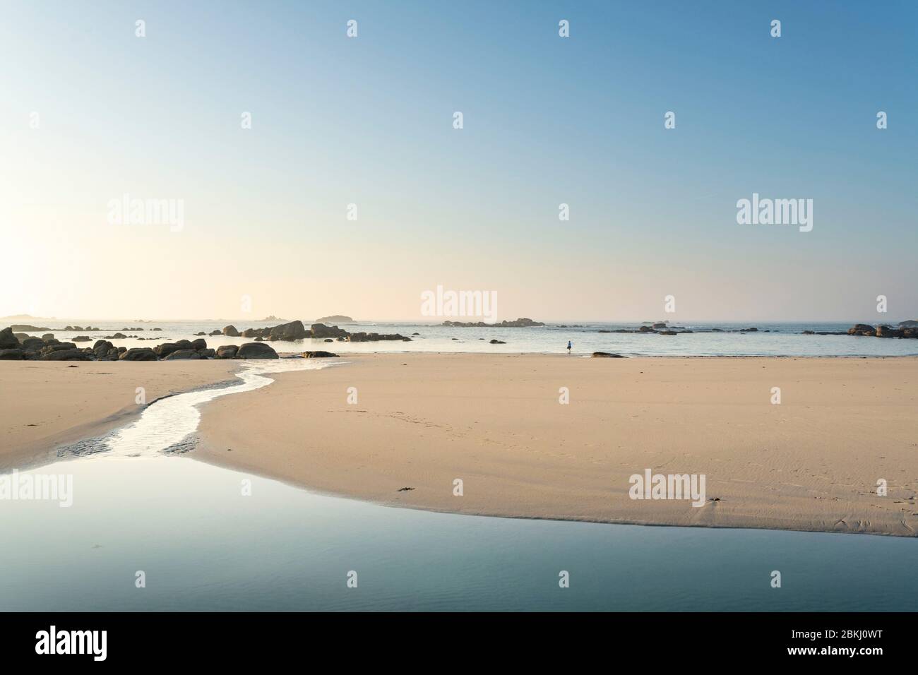 France, Finistere, Kerlouan, Vivier beach Stock Photo - Alamy