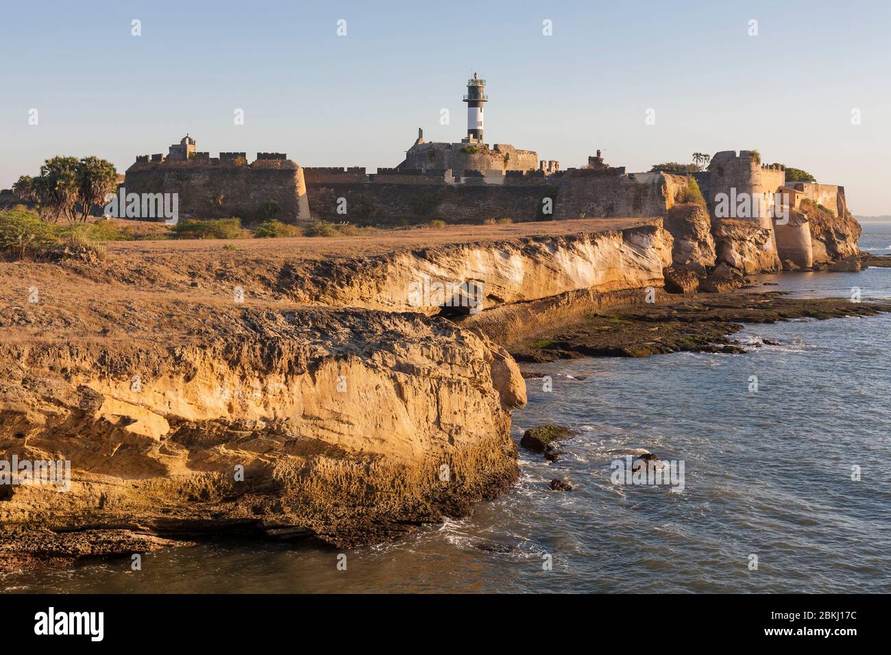 India, Daman and Diu Territory, Diu District, view of the Portuguese ...