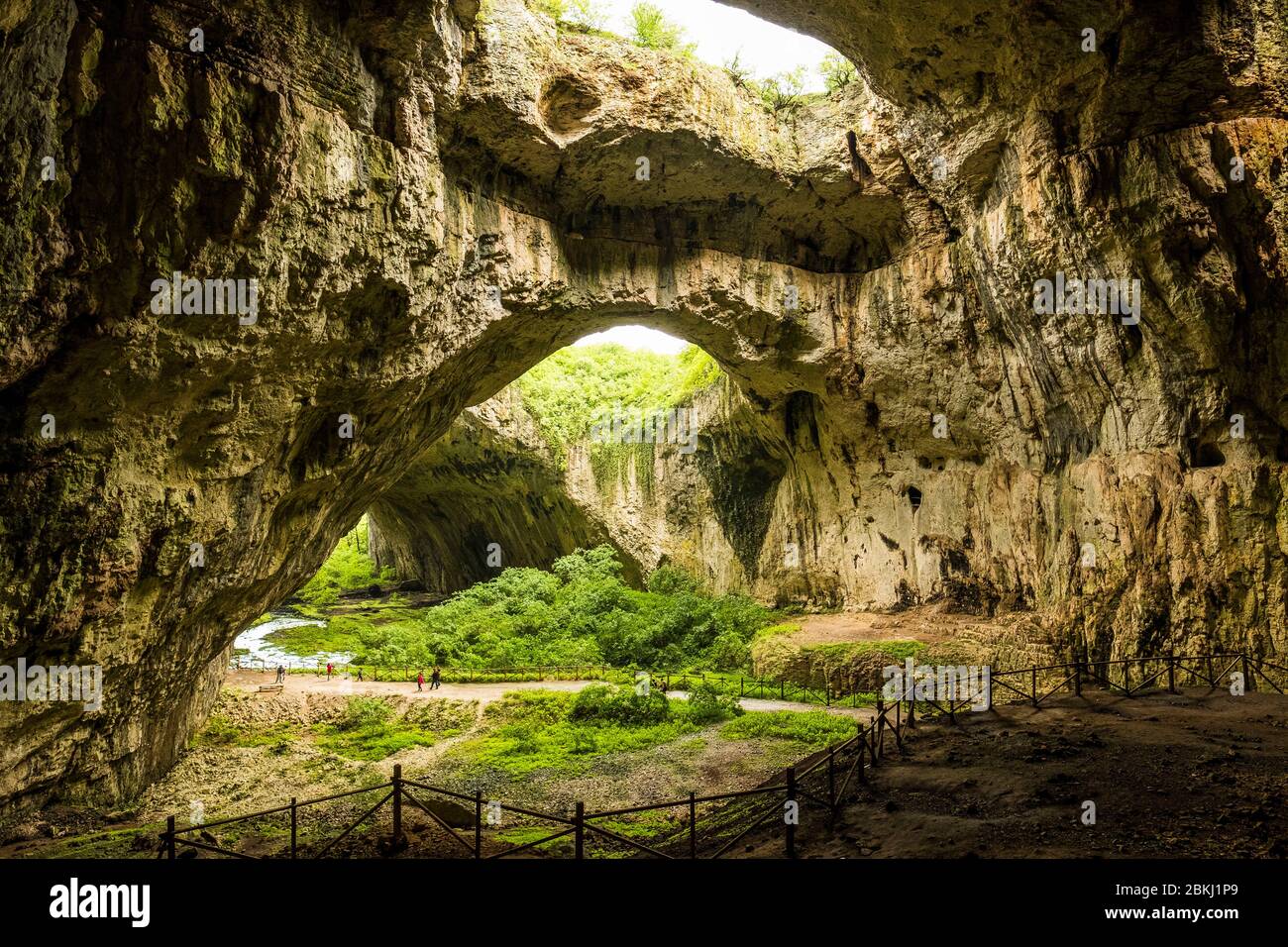 Bulgaria, Lovetch, Letnitsa, Devetashka cave Stock Photo - Alamy