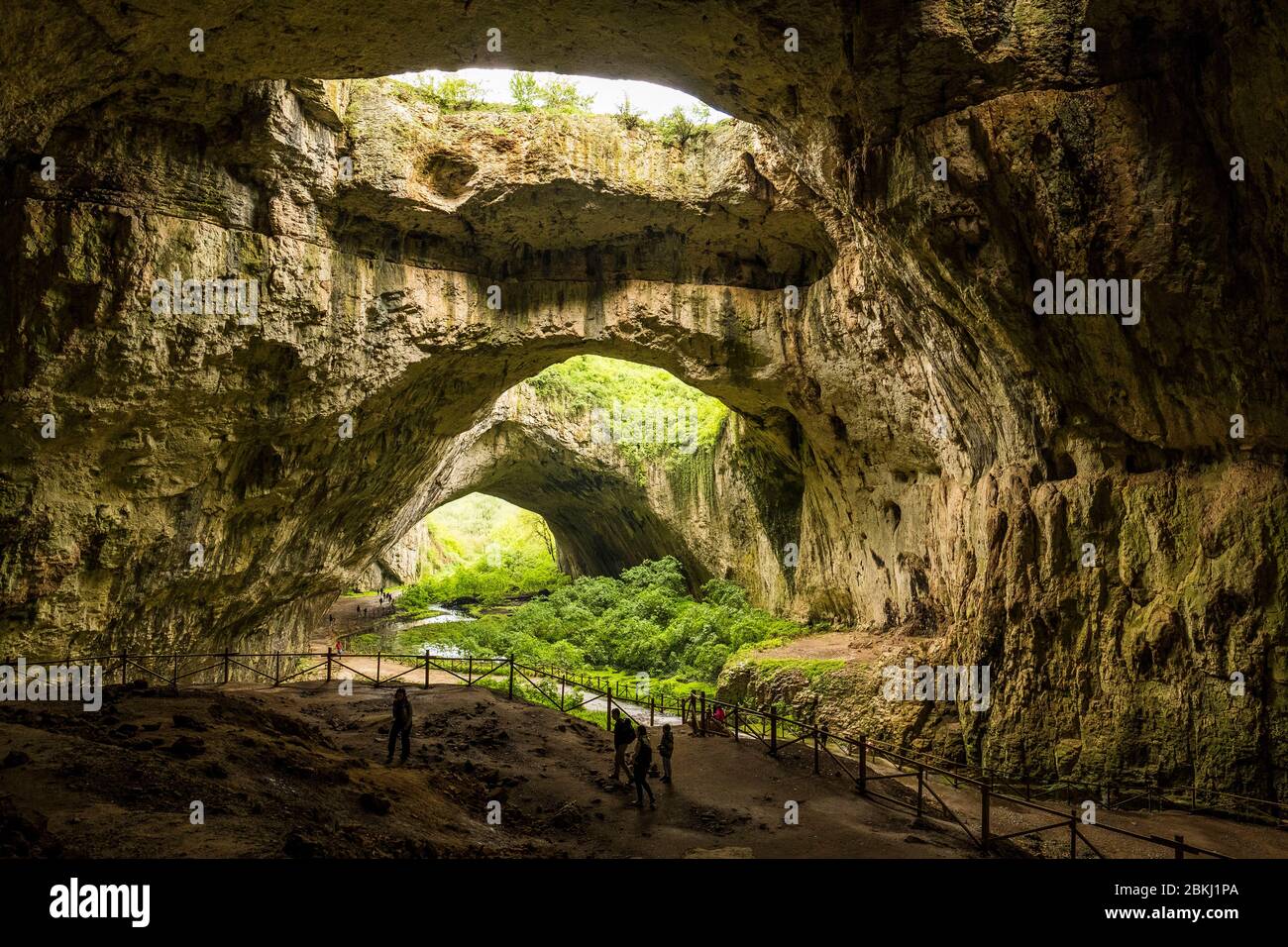 Bulgaria, Lovetch, Letnitsa, Devetashka cave Stock Photo - Alamy