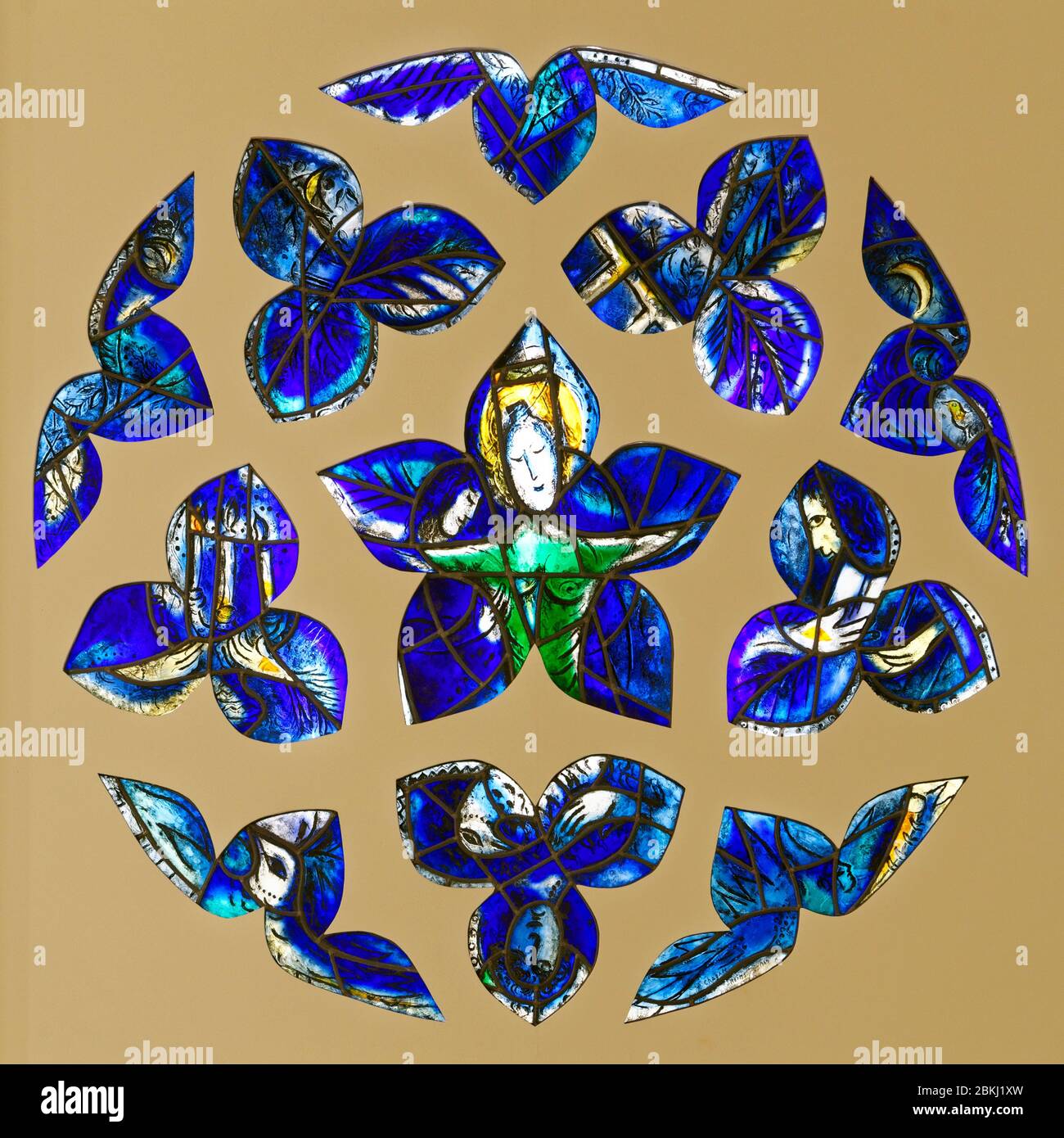 France, Alpes Maritimes, Nice, National Museum of Marc Chagall by ...