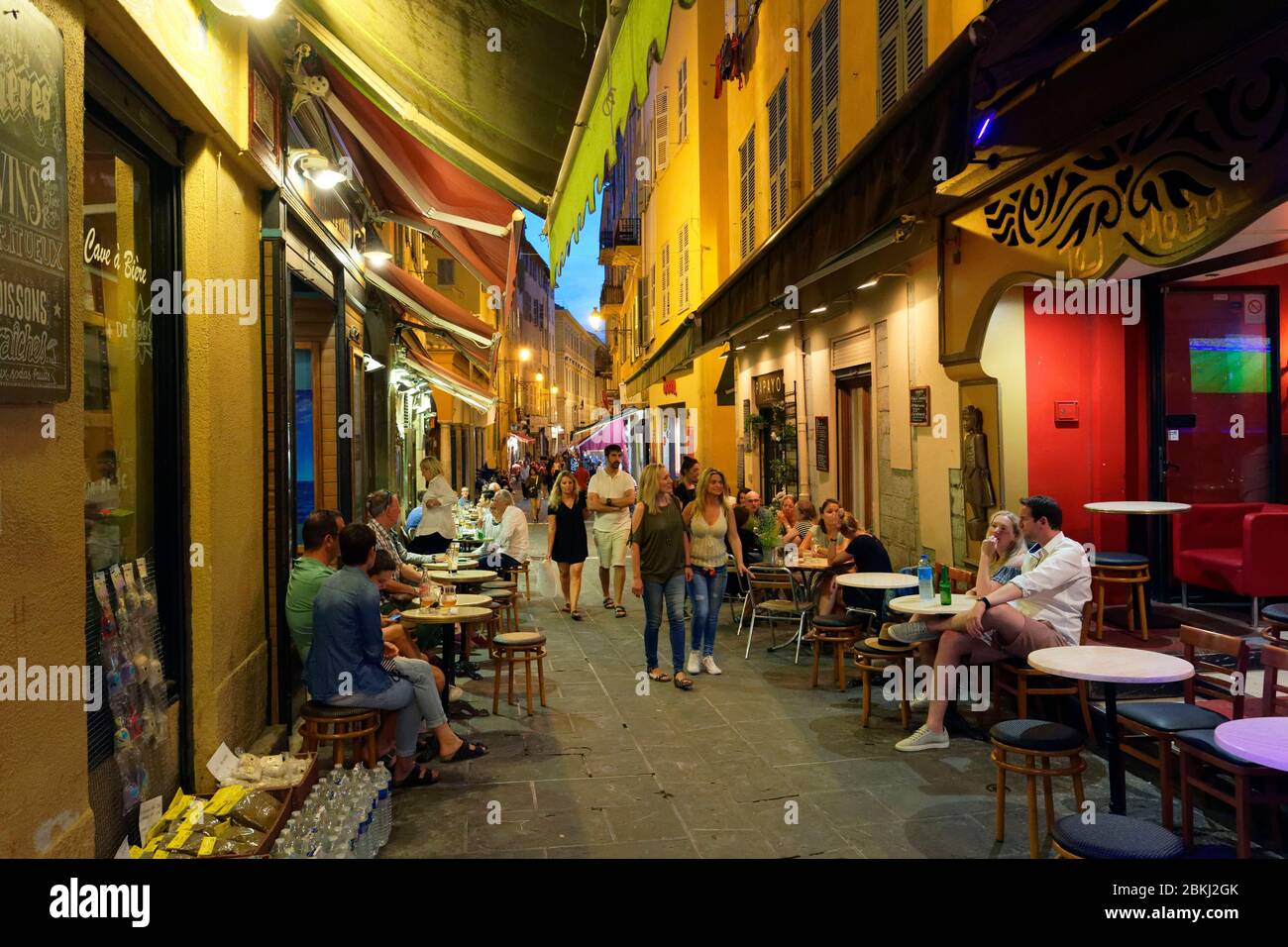 Rue de france nice côte hi-res stock photography and images - Alamy