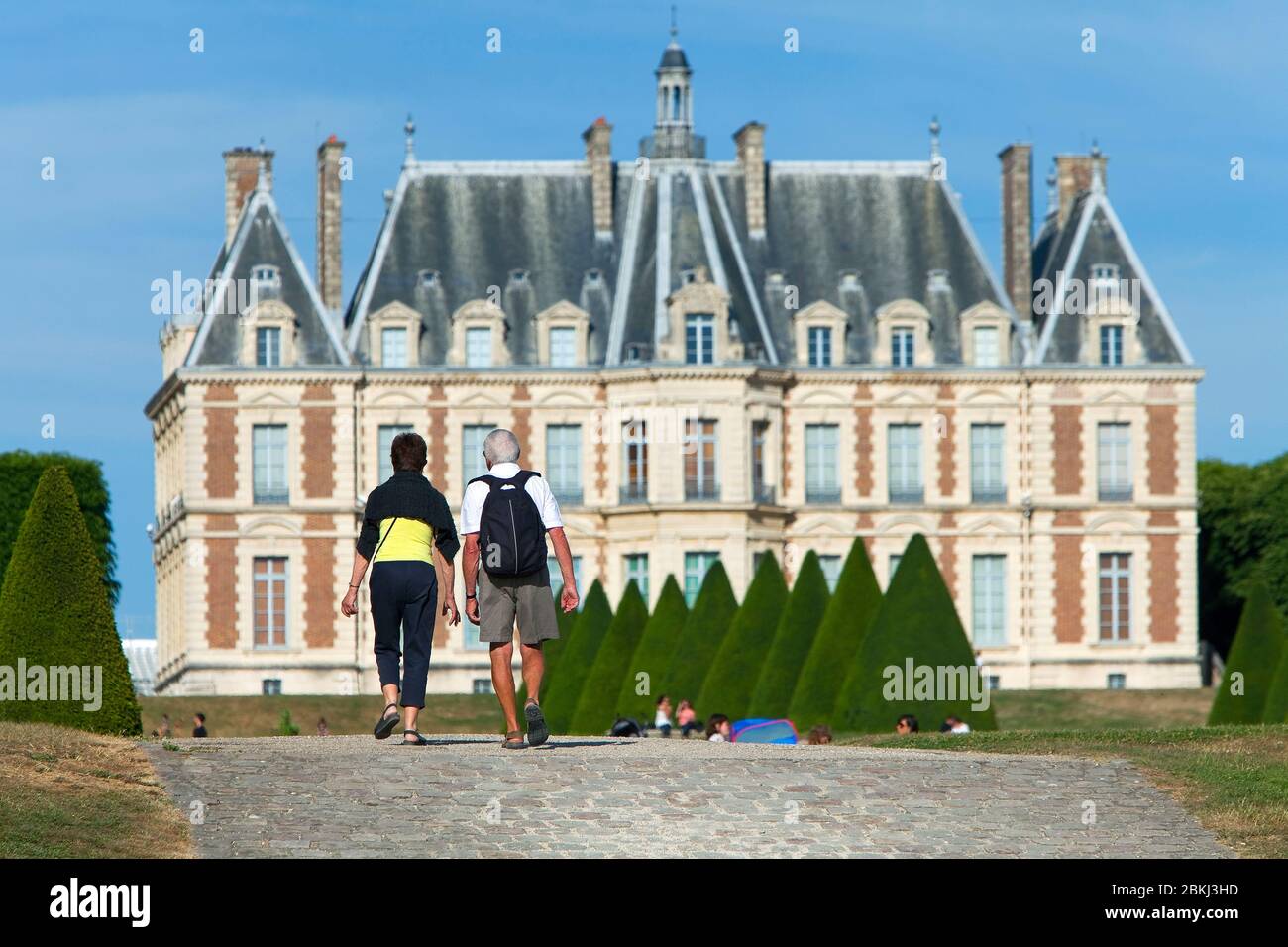 Sceaux france park people hi-res stock photography and images - Alamy