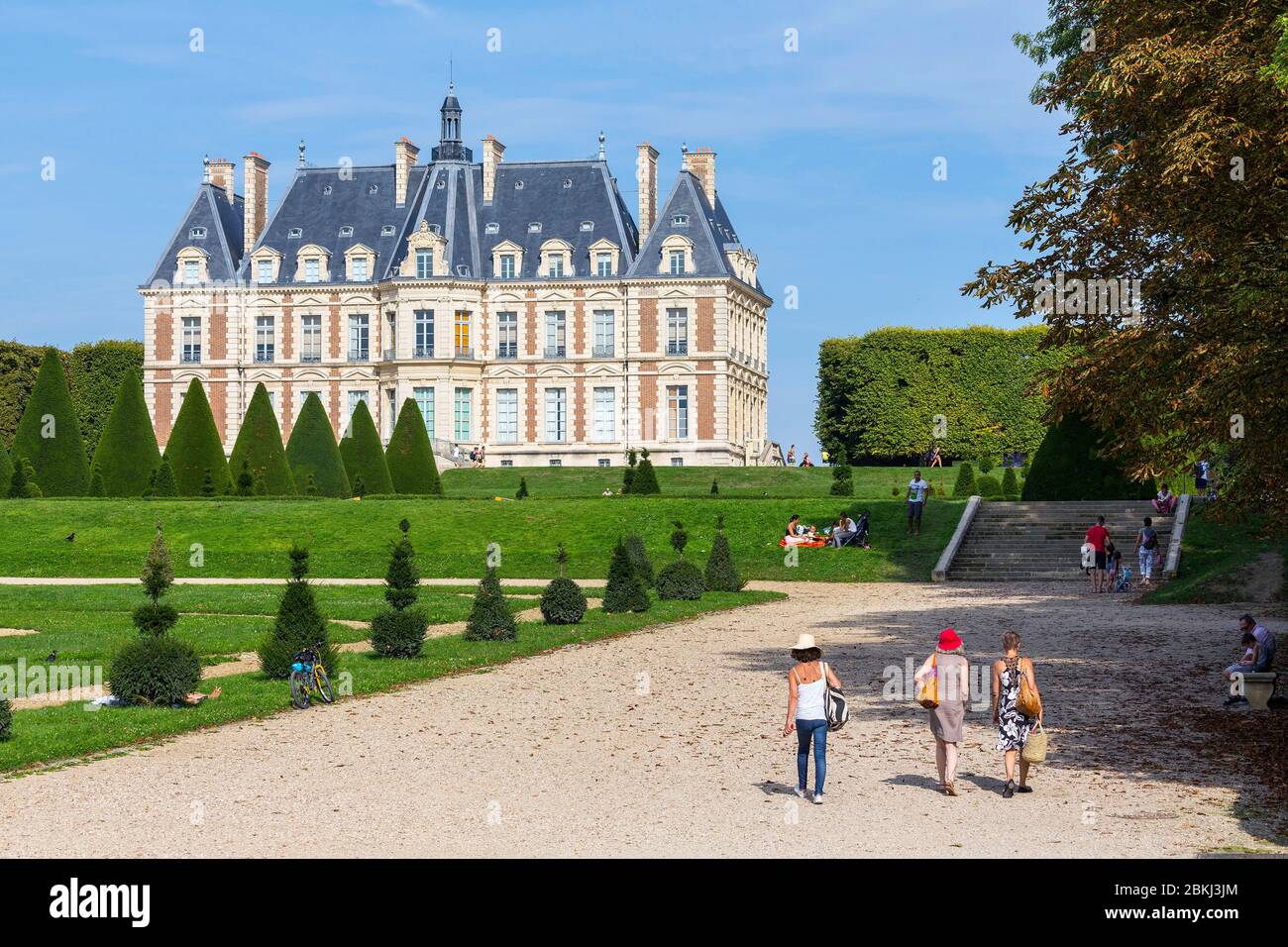 Sceaux france park people hi-res stock photography and images - Alamy
