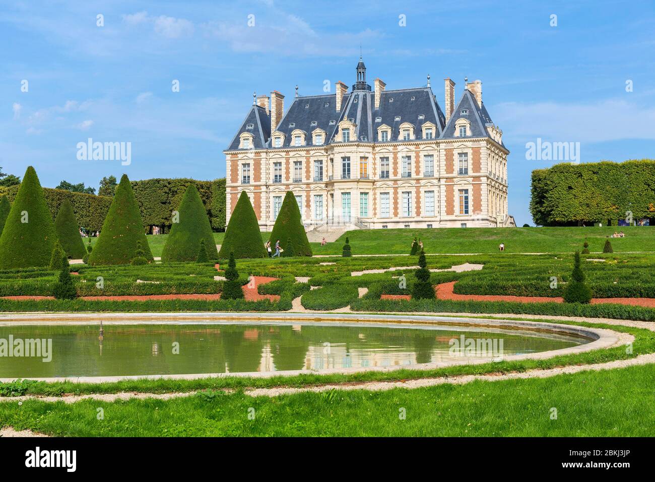 Sceaux france park people hi-res stock photography and images - Alamy