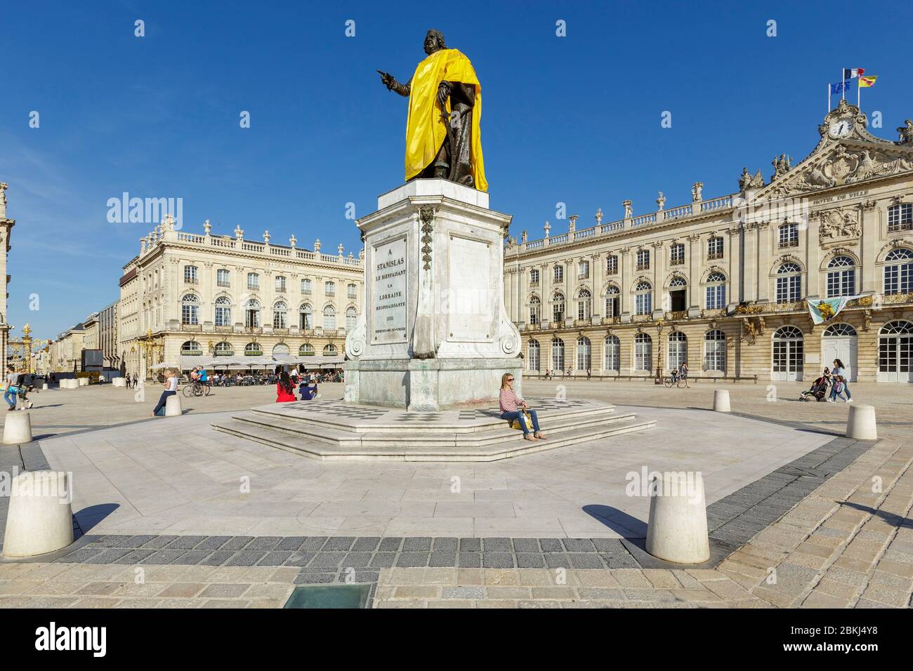 France, Meurthe et Moselle, Nancy, Stanislas square (former royal ...