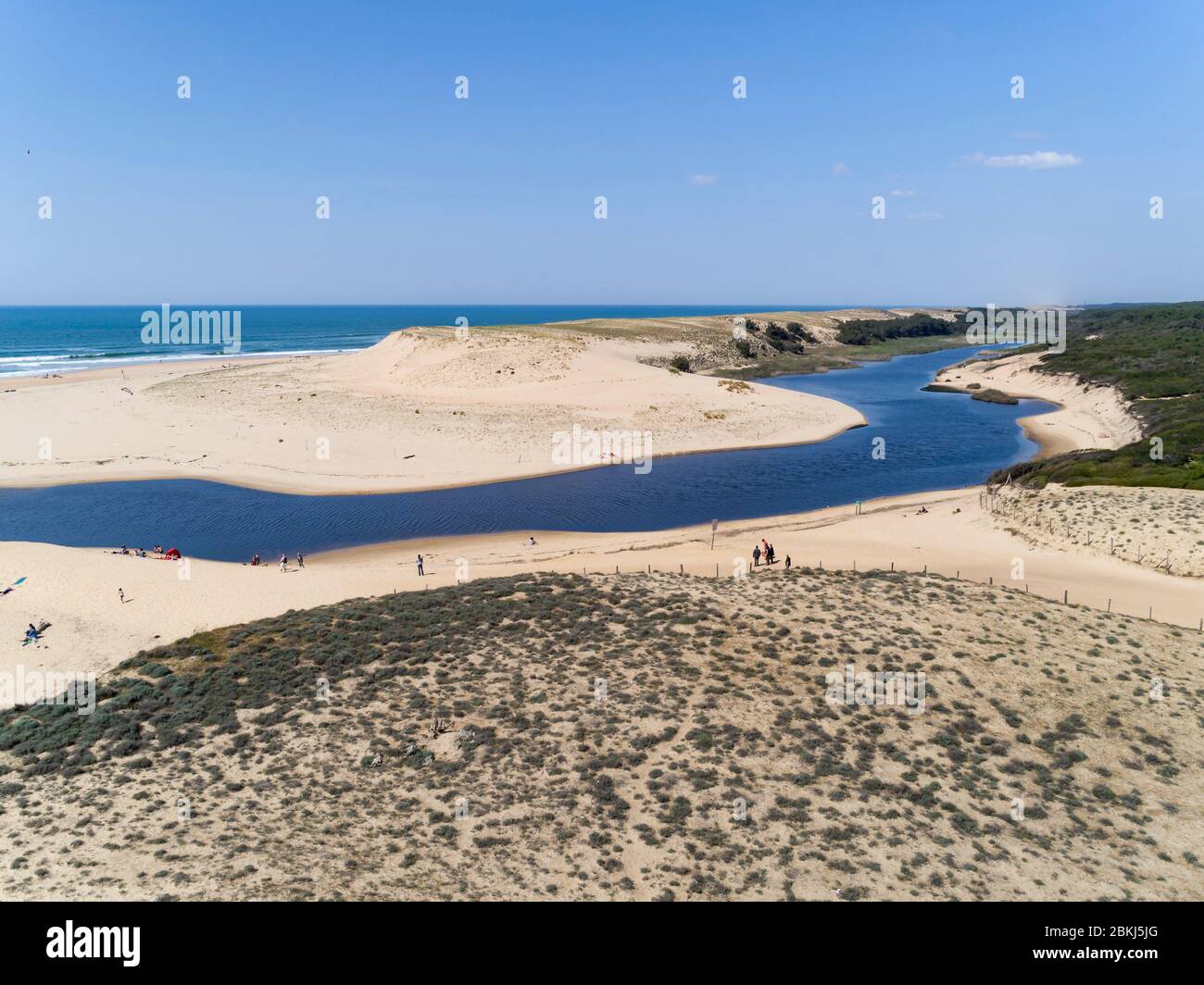 France moliets plage hi-res stock photography and images - Alamy