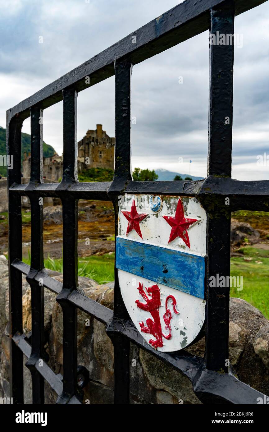 United Kingdom, Scotland, Highlands, Ross & Cromarty County, Dornie ...