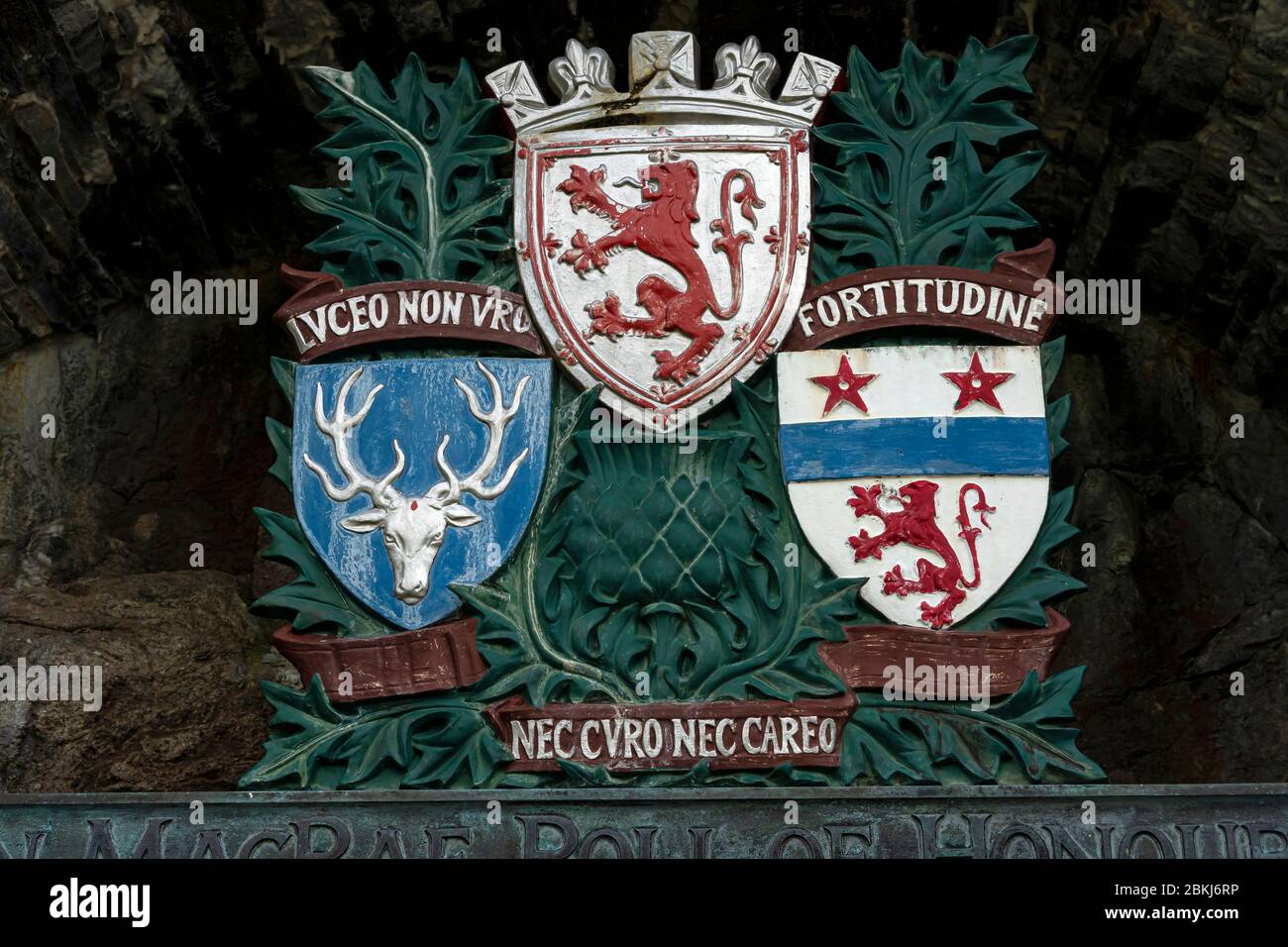 Coat of arms scotland medieval hi-res stock photography and images - Alamy