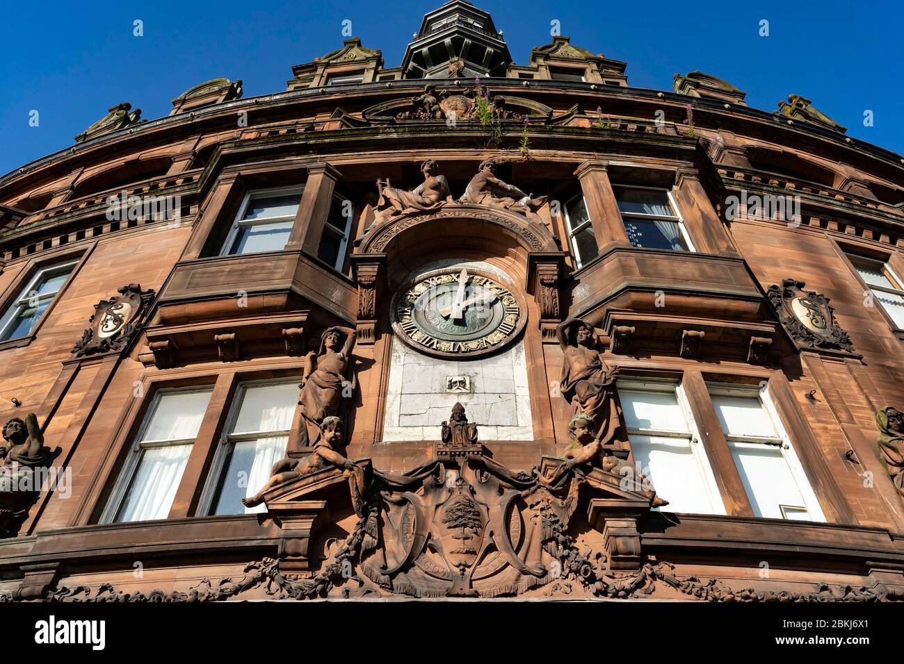 Glasgow charing cross mansions hi-res stock photography and images - Alamy