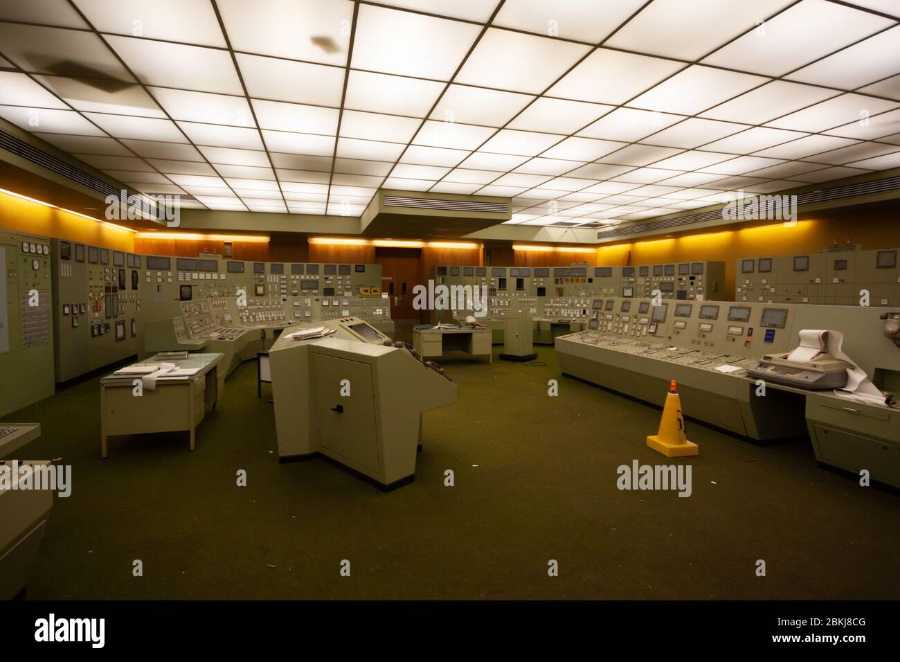 Inverkip Power Station Central Control Room 2010 CCR vintage telex ...