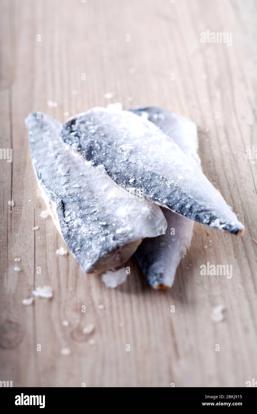 Frozen mackerel fillet Stock Photo - Alamy