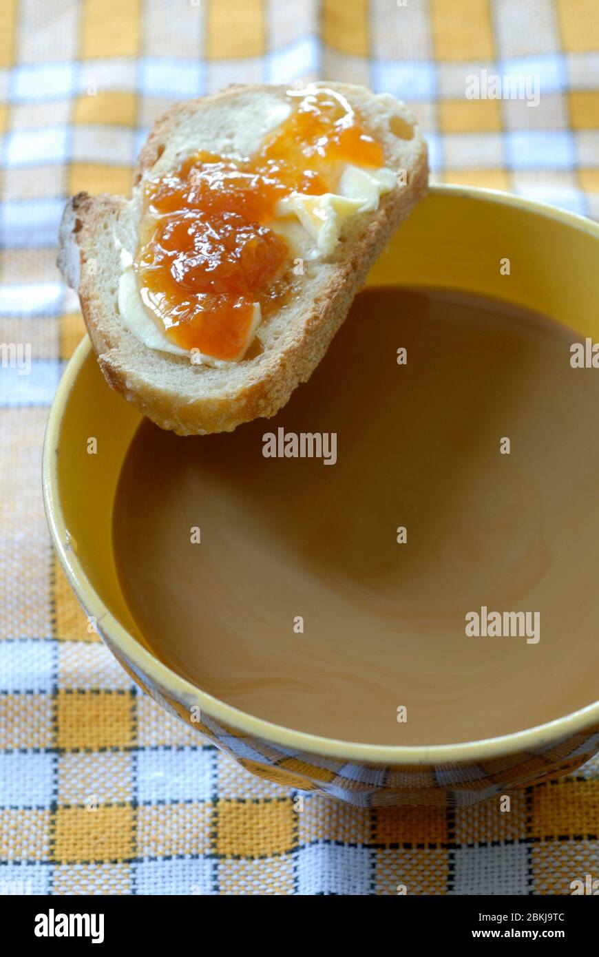 Coffee with milk Stock Photo - Alamy