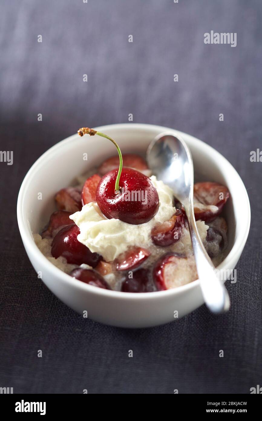 Sticky rice cherry Stock Photo - Alamy