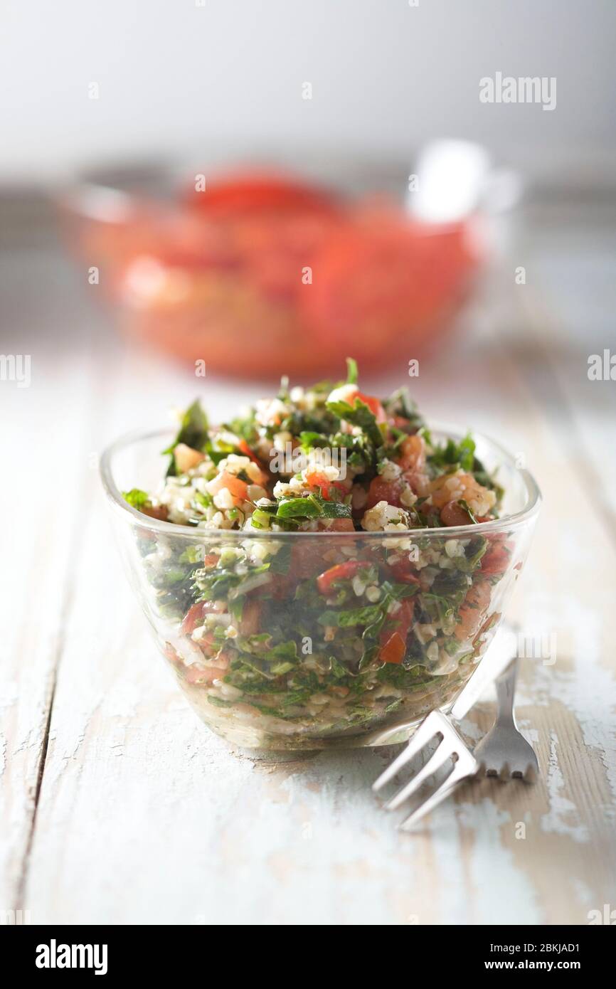 Tabbouleh bulgur hi-res stock photography and images - Alamy