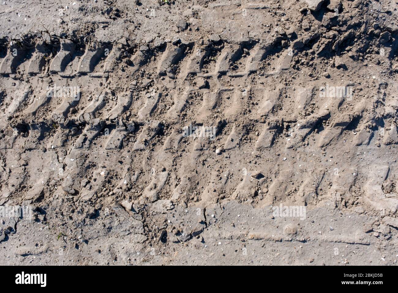 Wheel tracks in the mud, detail footprints Car Stock Photo - Alamy