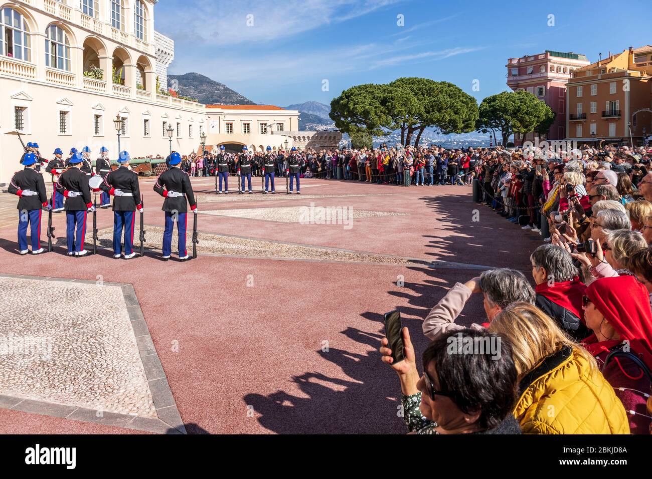 Principality of Monaco, Monaco, the Compagnie des Carabiniers de S.A.S ...