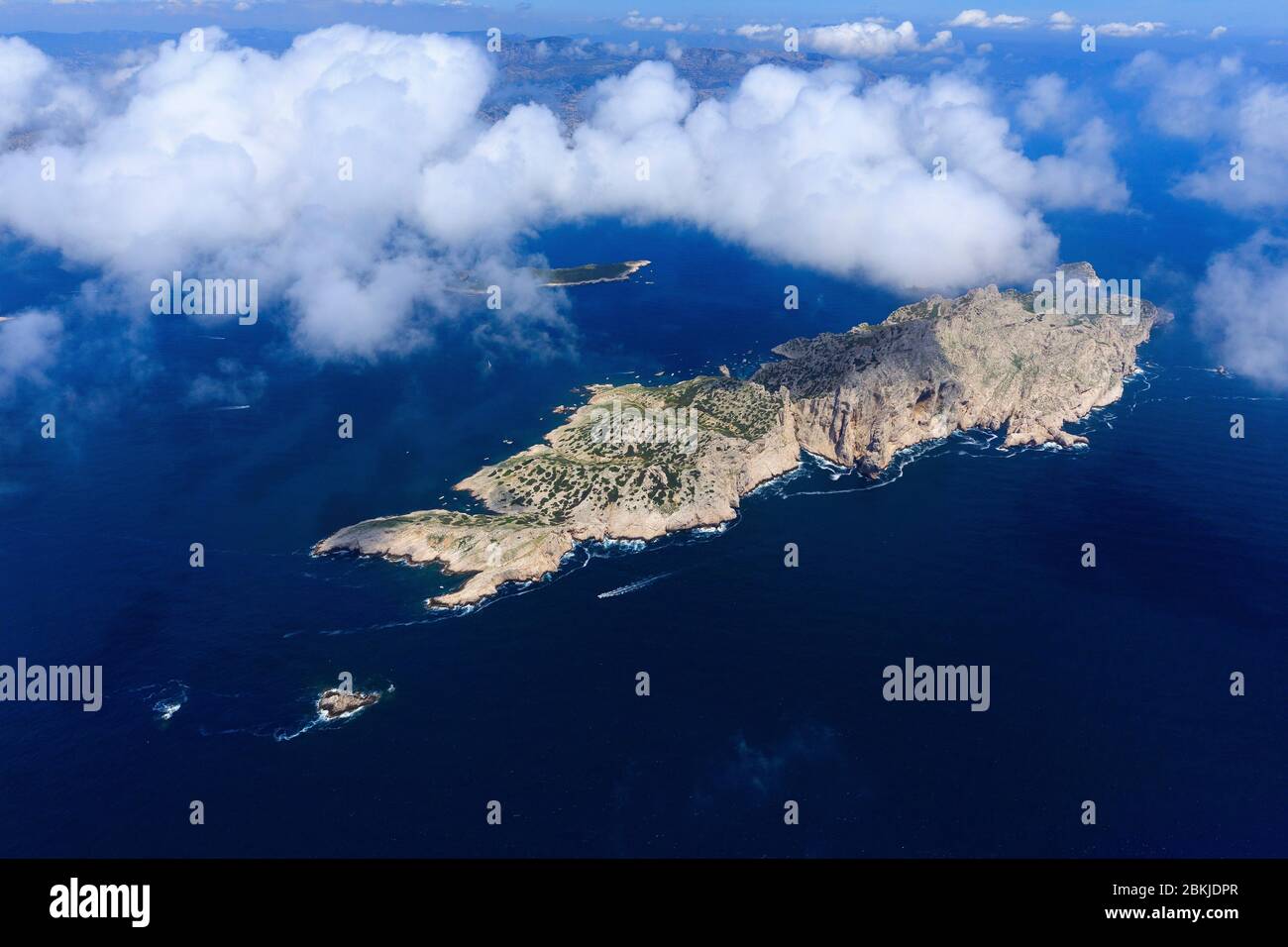 France, Bouches du Rhone, Calanques National Park, Marseille, Reserve ...