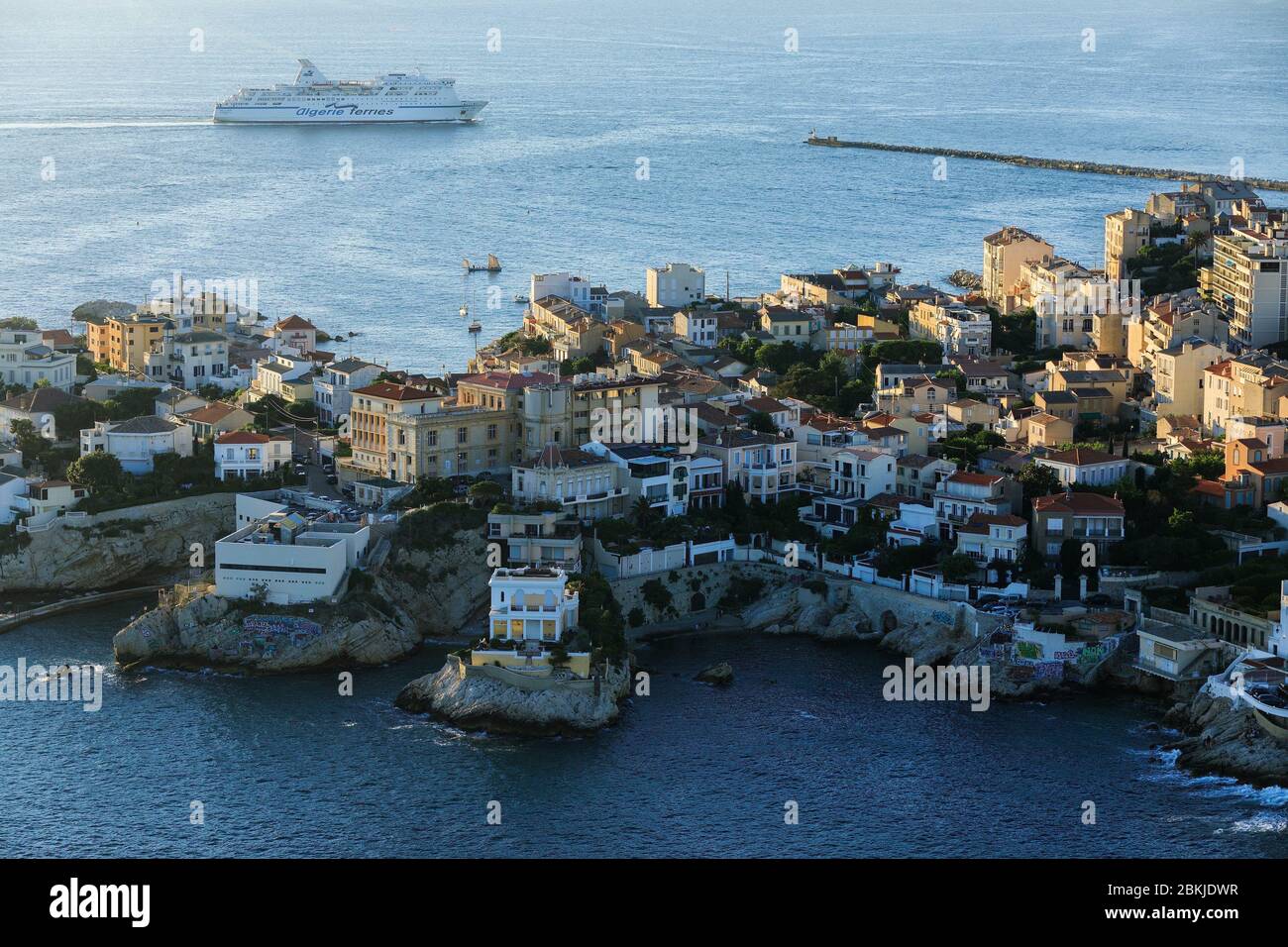 France, Bouches du Rhone, Marseille, 7th arrondissement, Endoume ...