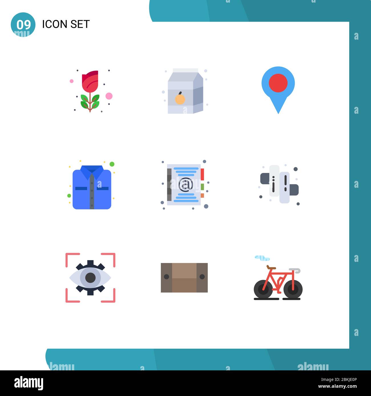 Address marker signs Stock Vector Images - Alamy