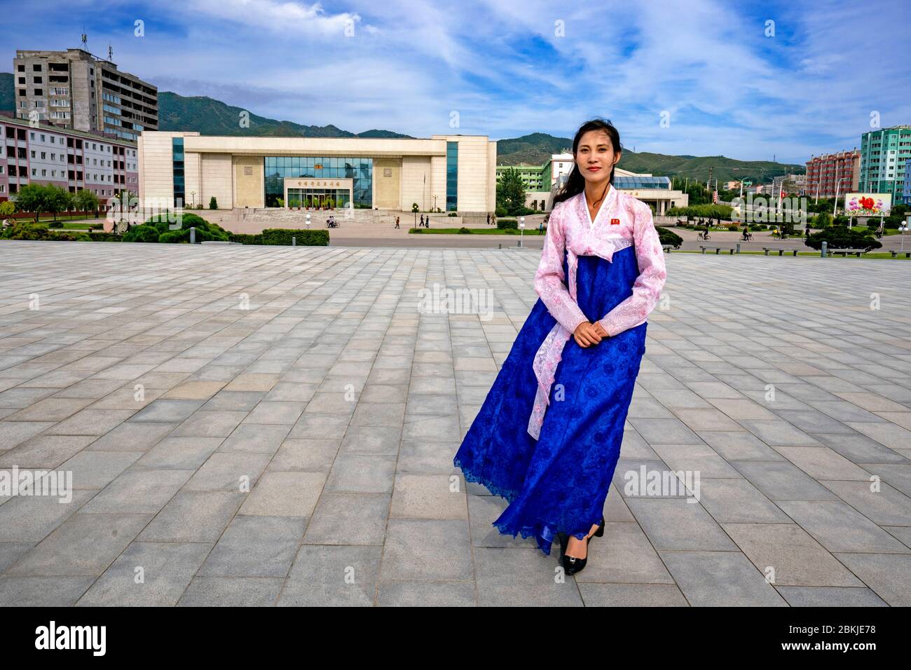 North Korea, Chongjin the second largest town in the country, the ...