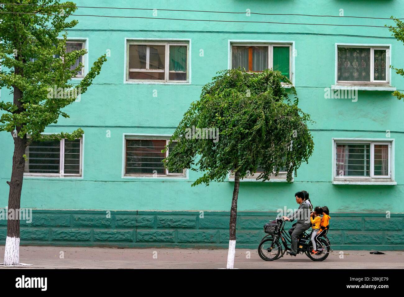North Korea, Chongjin the second largest town in the country Stock ...