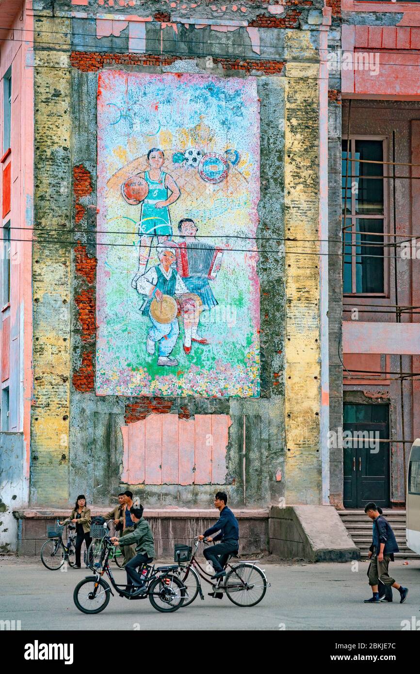 North Korea, Chongjin the second largest town in the country Stock ...