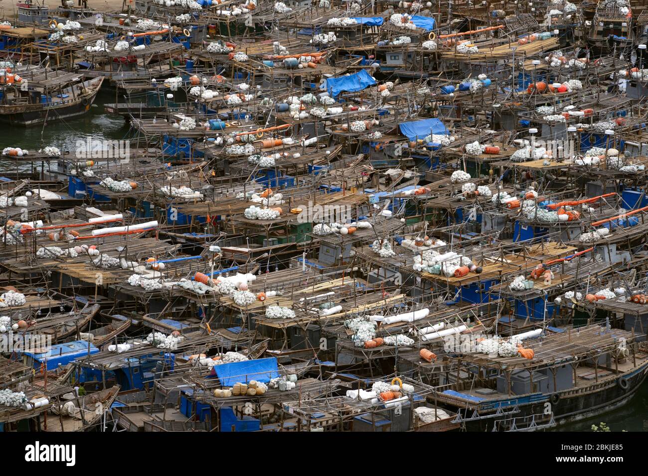North Korea, Chongjin the second largest town in the country, the Bay ...