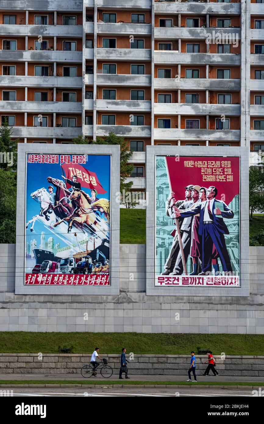 Pyongyang poster hi-res stock photography and images - Alamy